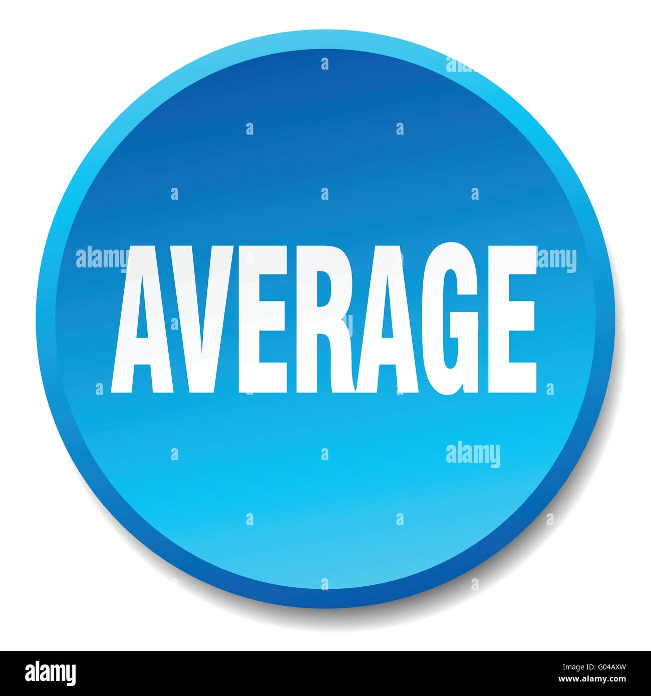 average blue round flat isolated push button Stock Vector Image & Art - Alamy