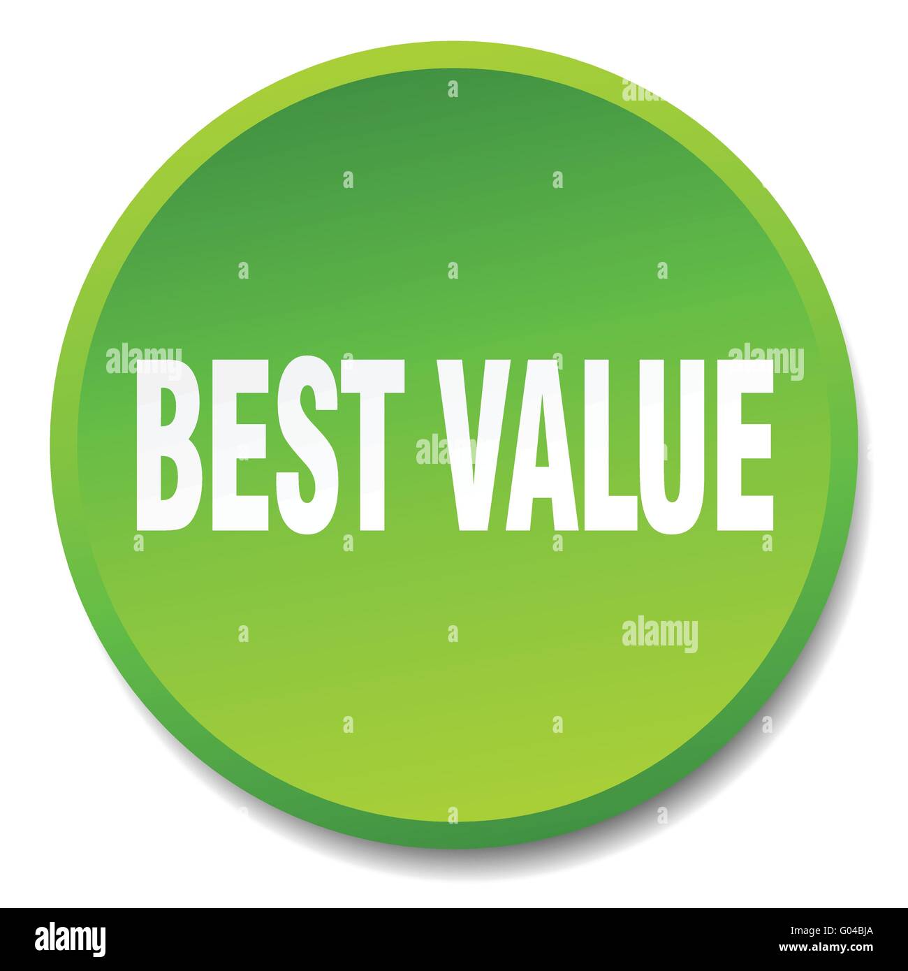 best value green round flat isolated push button Stock Vector Image ...