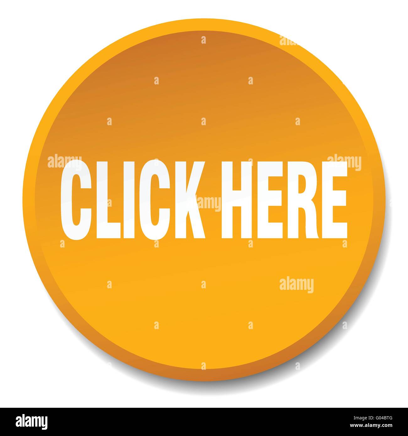 Click orange round flat hi-res stock photography and images - Alamy