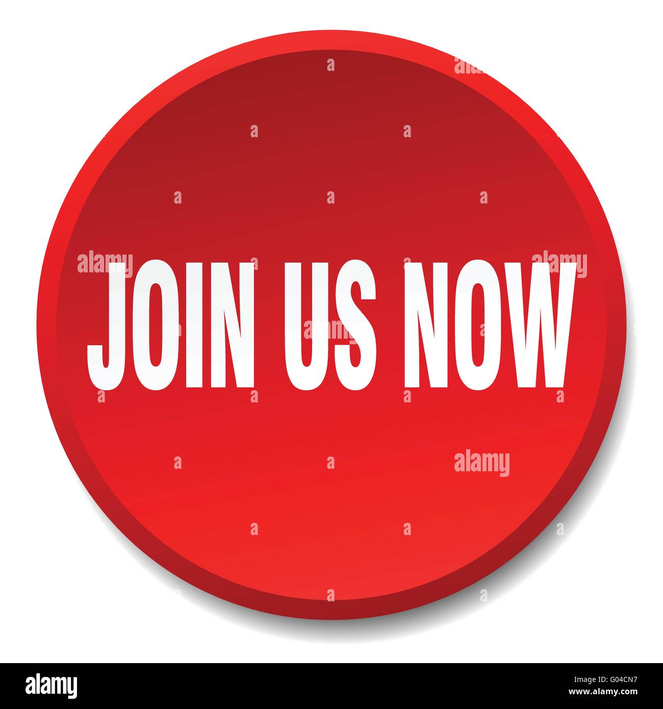 Join us round red Stock Vector Images - Alamy
