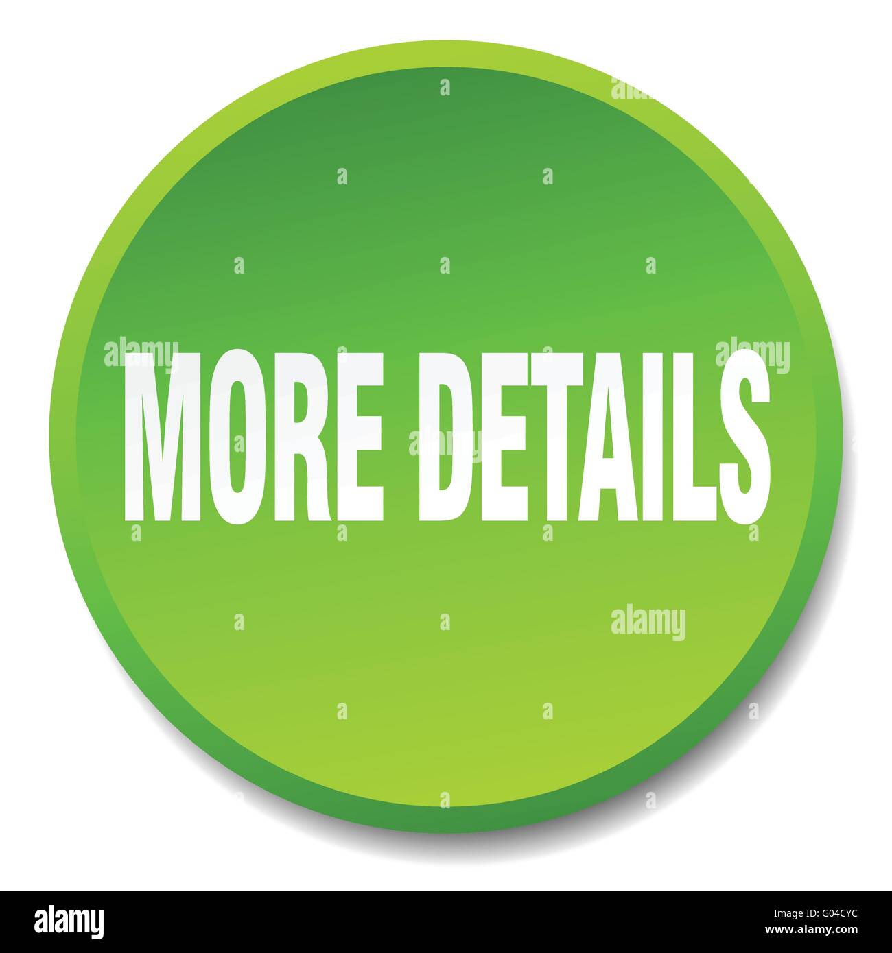 more details green round flat isolated push button Stock Vector Image & Art - Alamy
