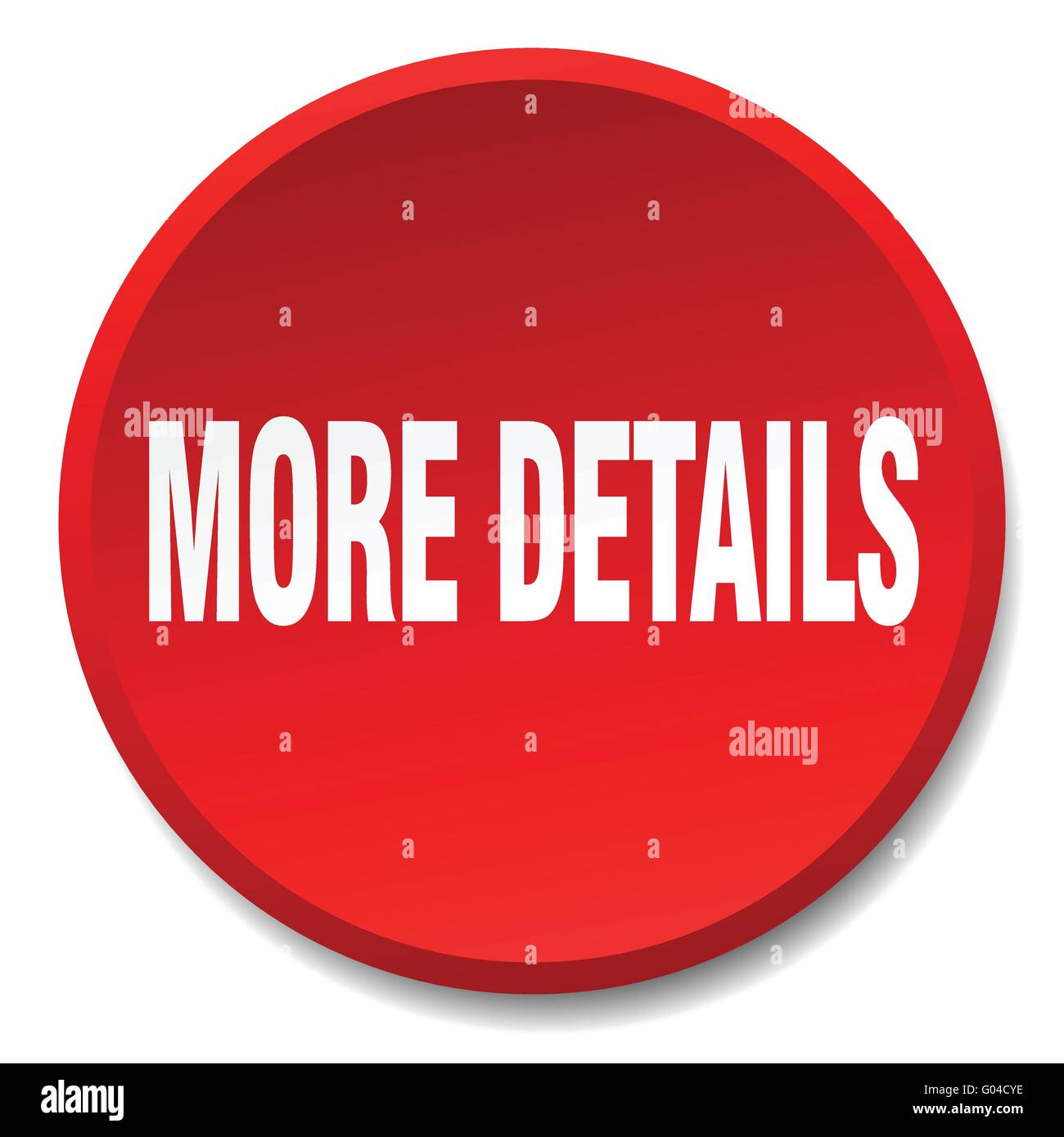 more details red round flat isolated push button Stock Vector Image & Art - Alamy