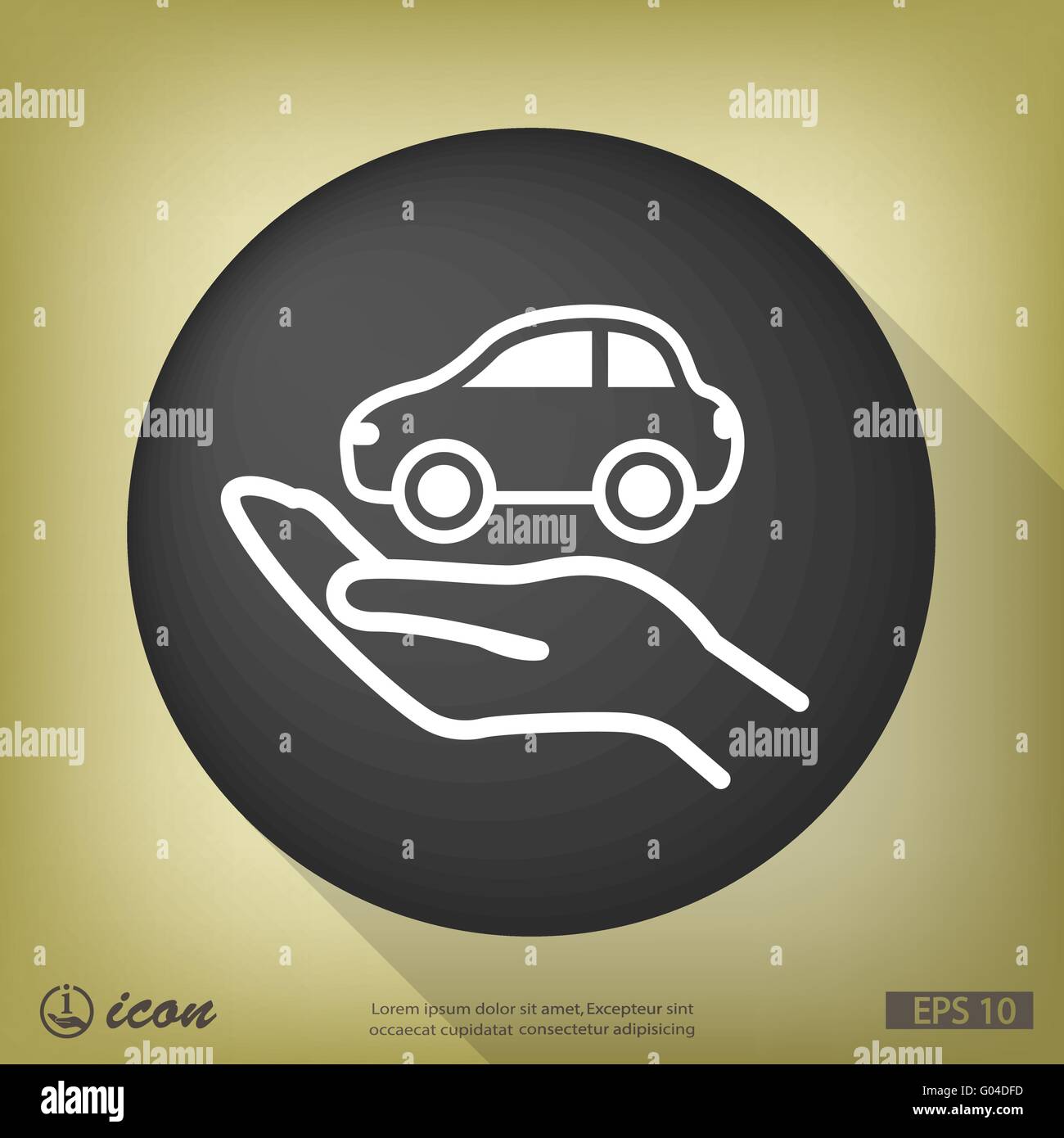 Pictograph of car Stock Vector Image & Art - Alamy