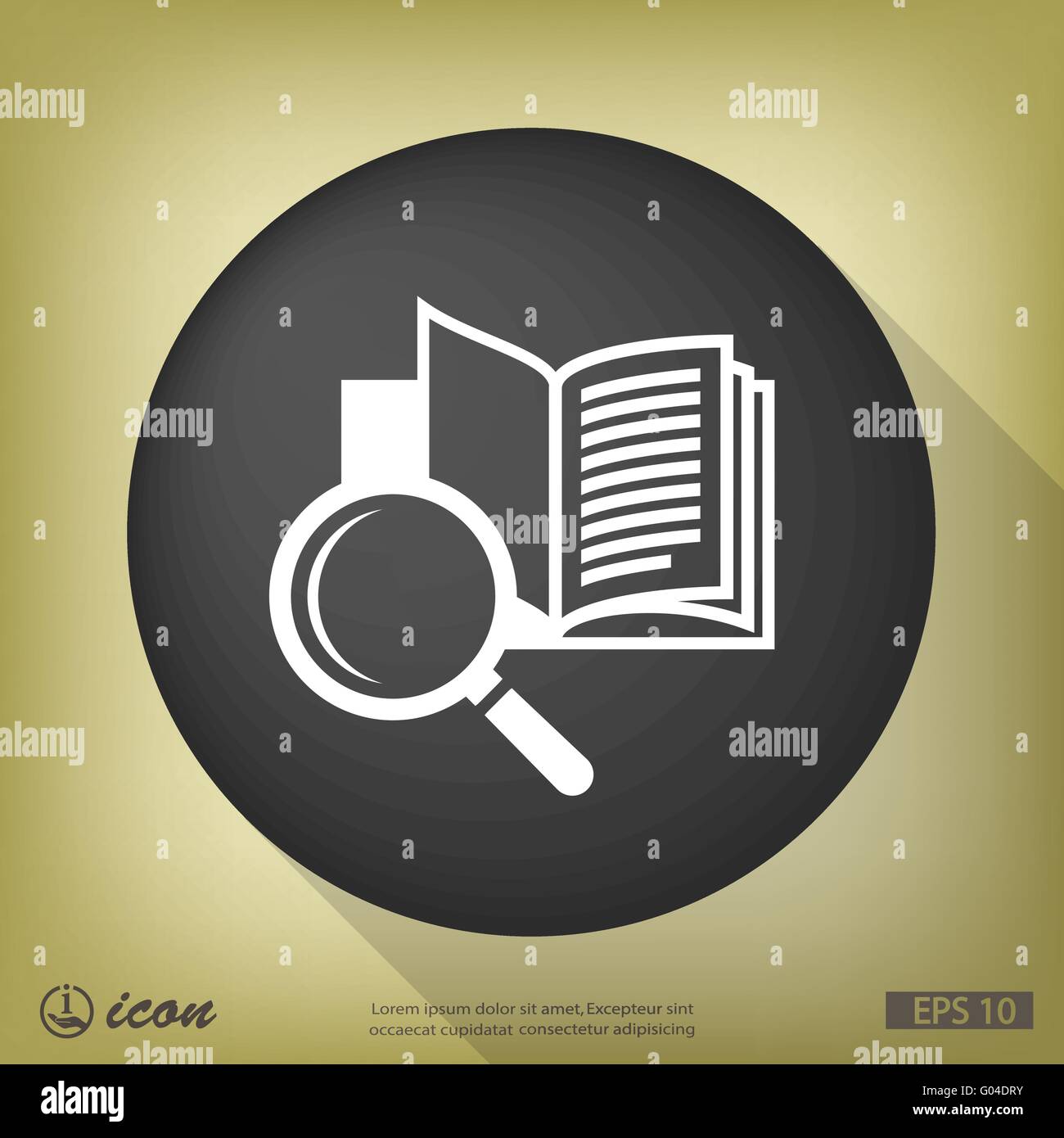 Pictograph of book Stock Vector Image & Art - Alamy