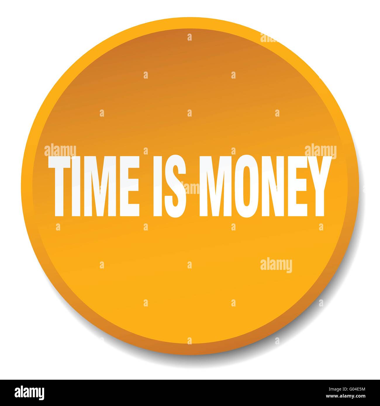 Money orange round flat isolated hi-res stock photography and images ...