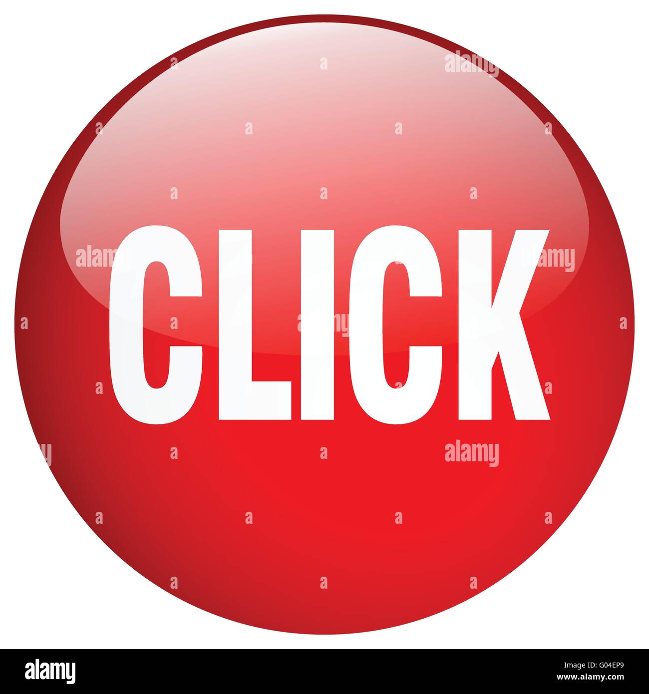 click red round gel isolated push button Stock Vector Image & Art - Alamy
