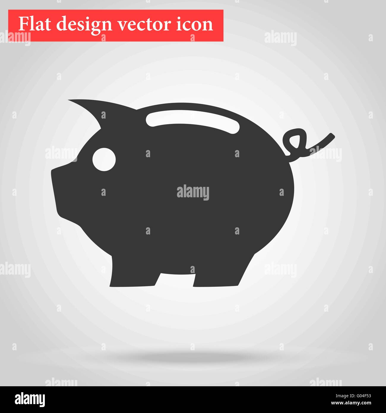 Money icon shadow on Stock Vector Images - Alamy