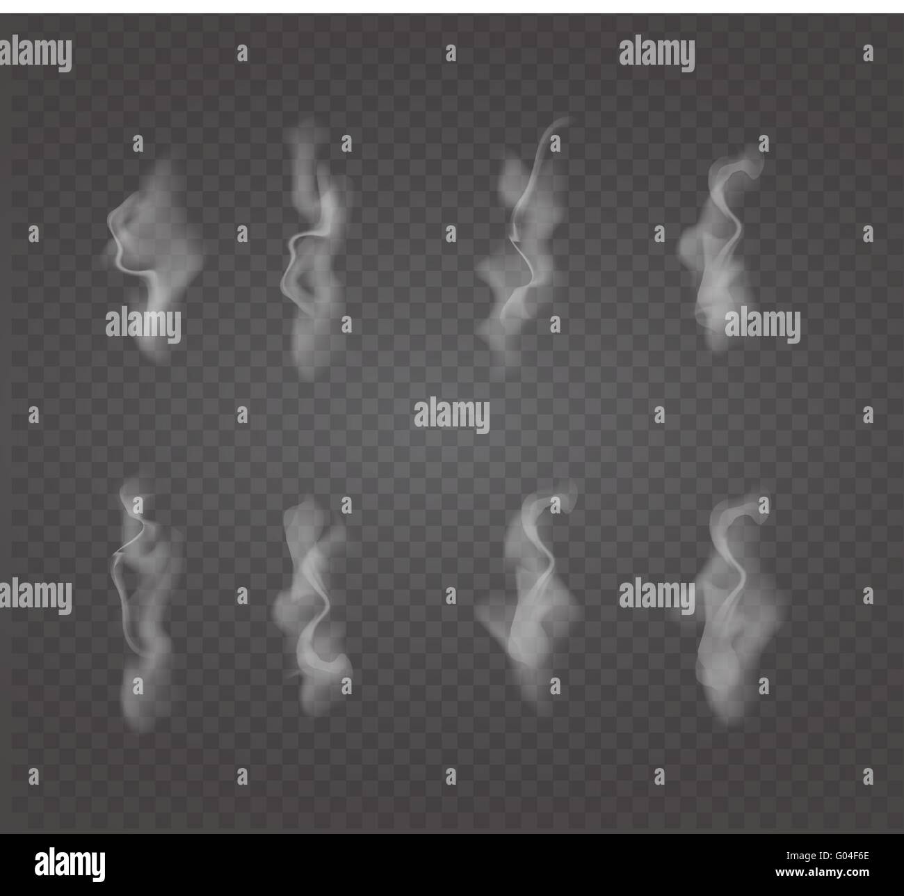 Trail smoke white line Stock Vector Images - Alamy