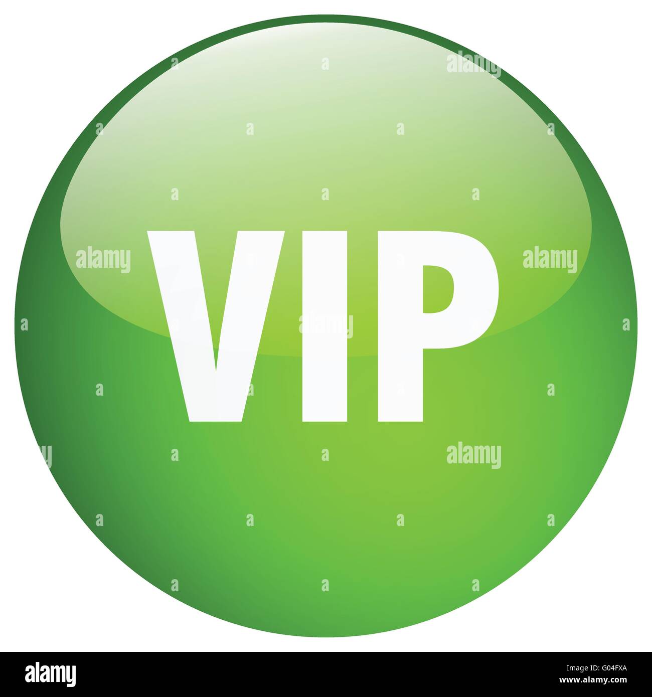 vip green round gel isolated push button Stock Vector Image & Art - Alamy