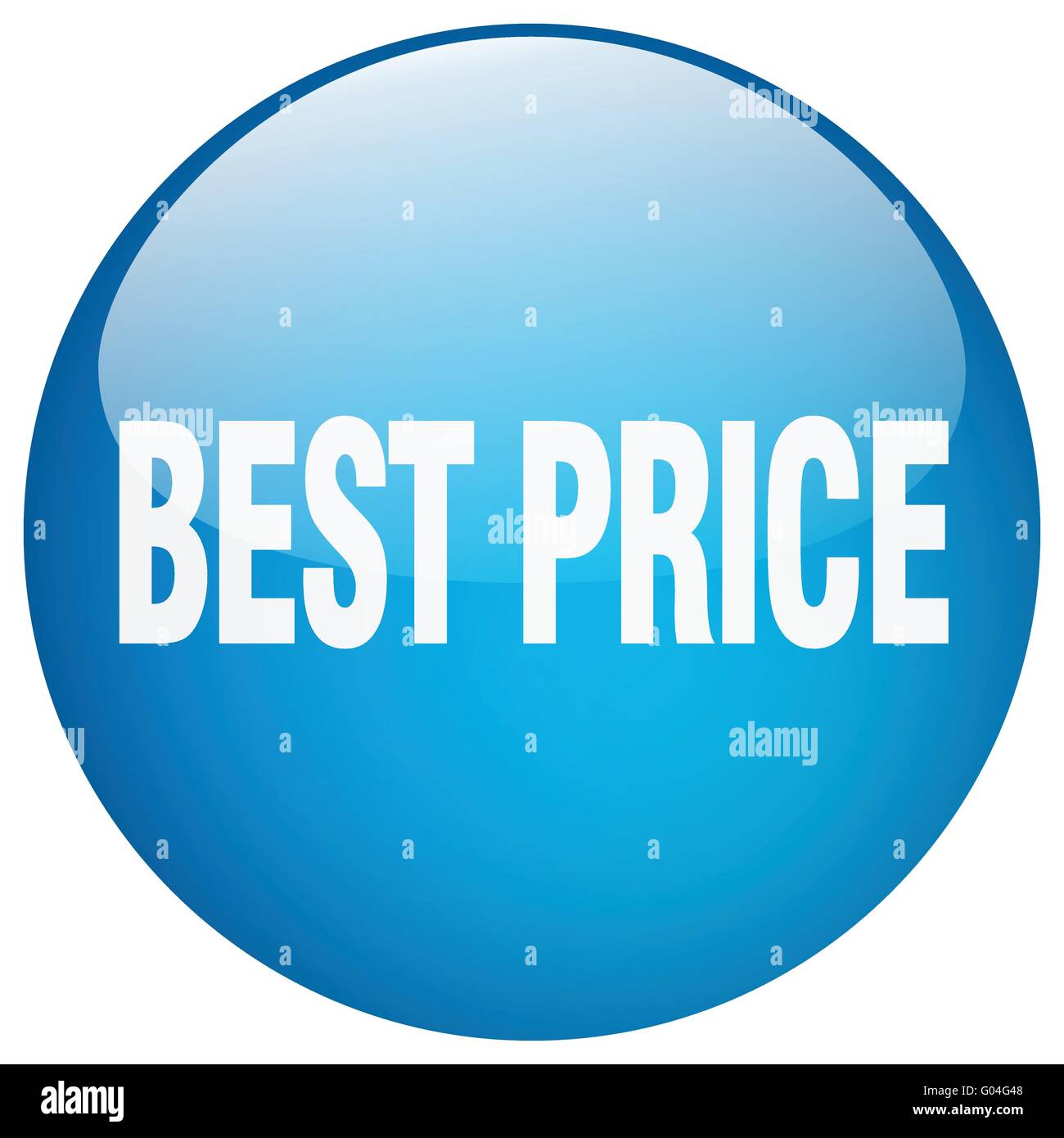 best price blue round gel isolated push button Stock Vector Image & Art ...