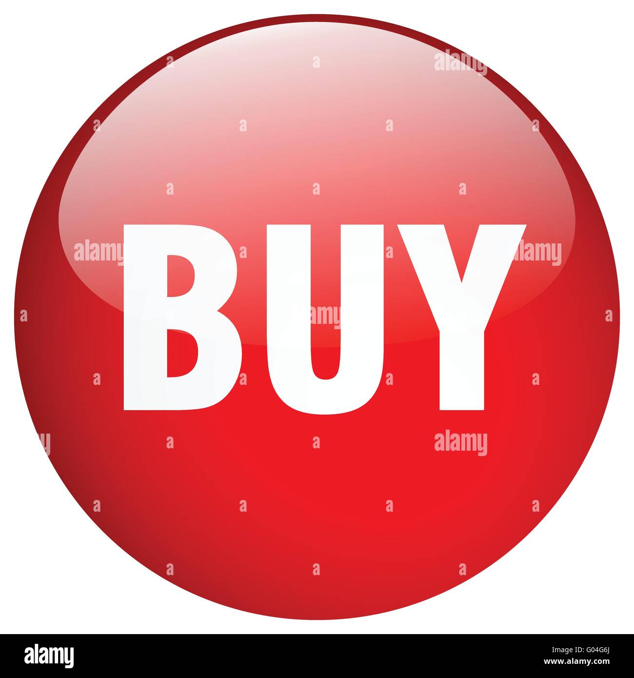 buy red round gel isolated push button Stock Vector Image & Art - Alamy
