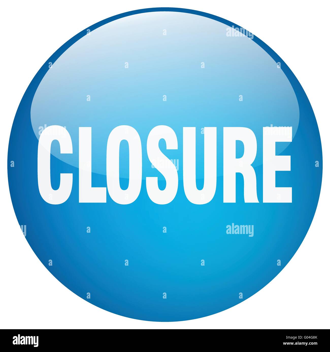 closure blue round gel isolated push button Stock Vector Image & Art - Alamy
