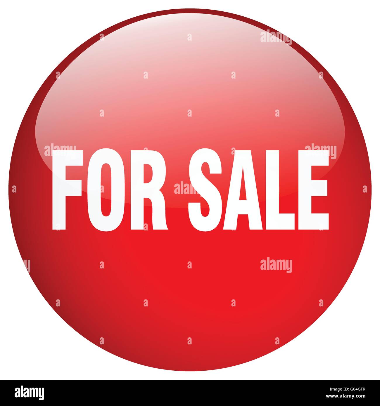 for sale red round gel isolated push button Stock Vector Image & Art ...