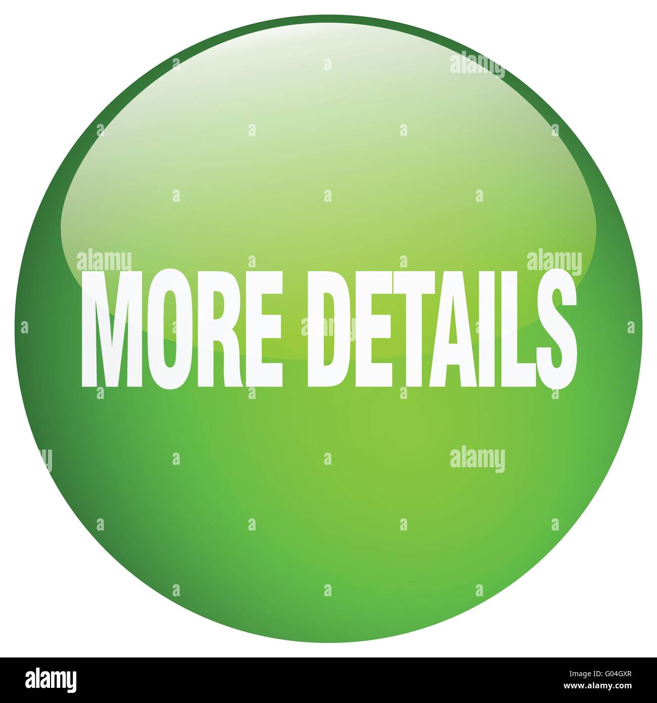 more details green round gel isolated push button Stock Vector Image ...