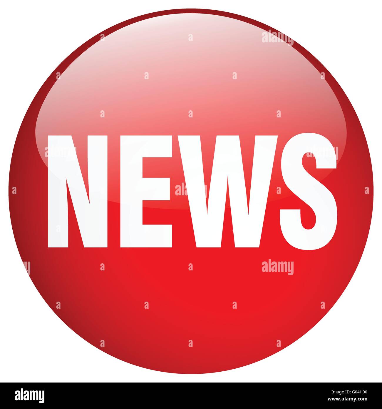 news red round gel isolated push button Stock Vector Image & Art - Alamy