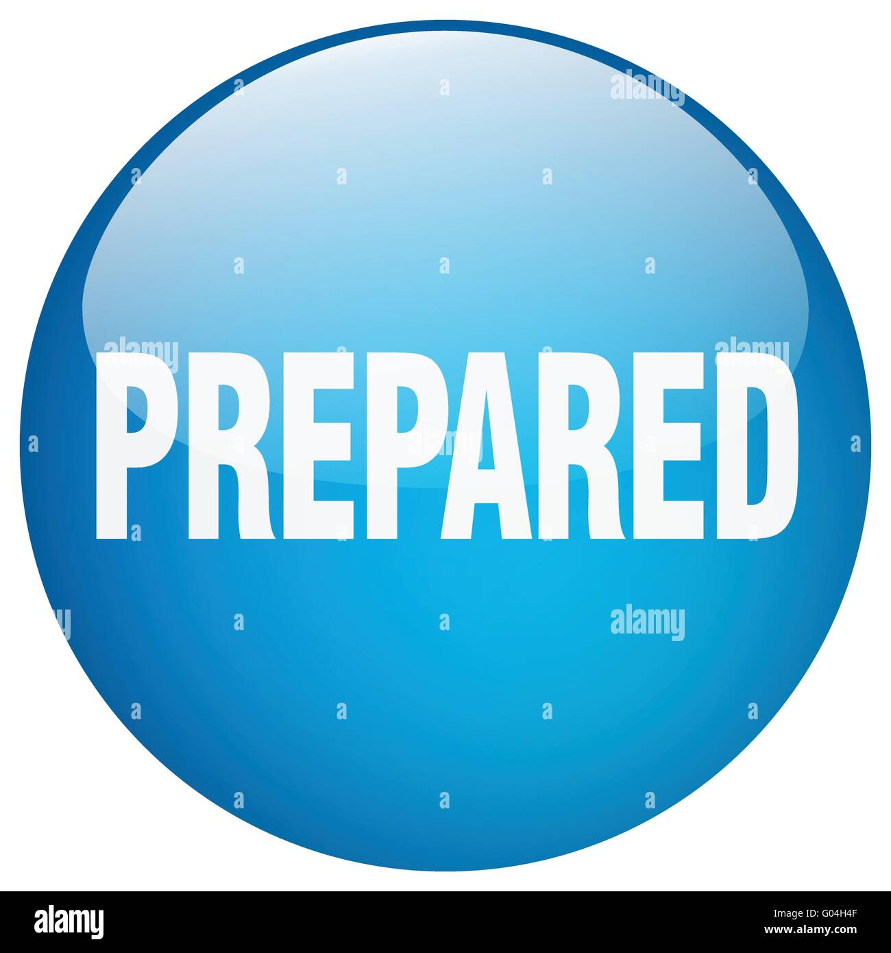 prepared blue round gel isolated push button Stock Vector Image & Art ...