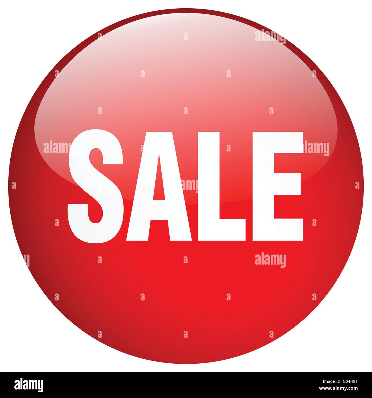 sale red round gel isolated push button Stock Vector Image & Art - Alamy