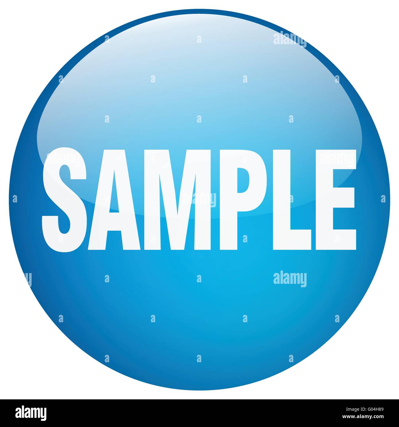 Sample blue round gel Stock Vector Images - Alamy
