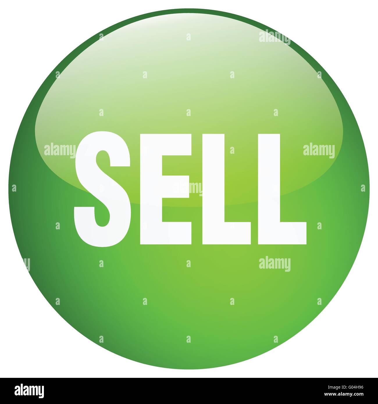 sell green round gel isolated push button Stock Vector Image & Art - Alamy