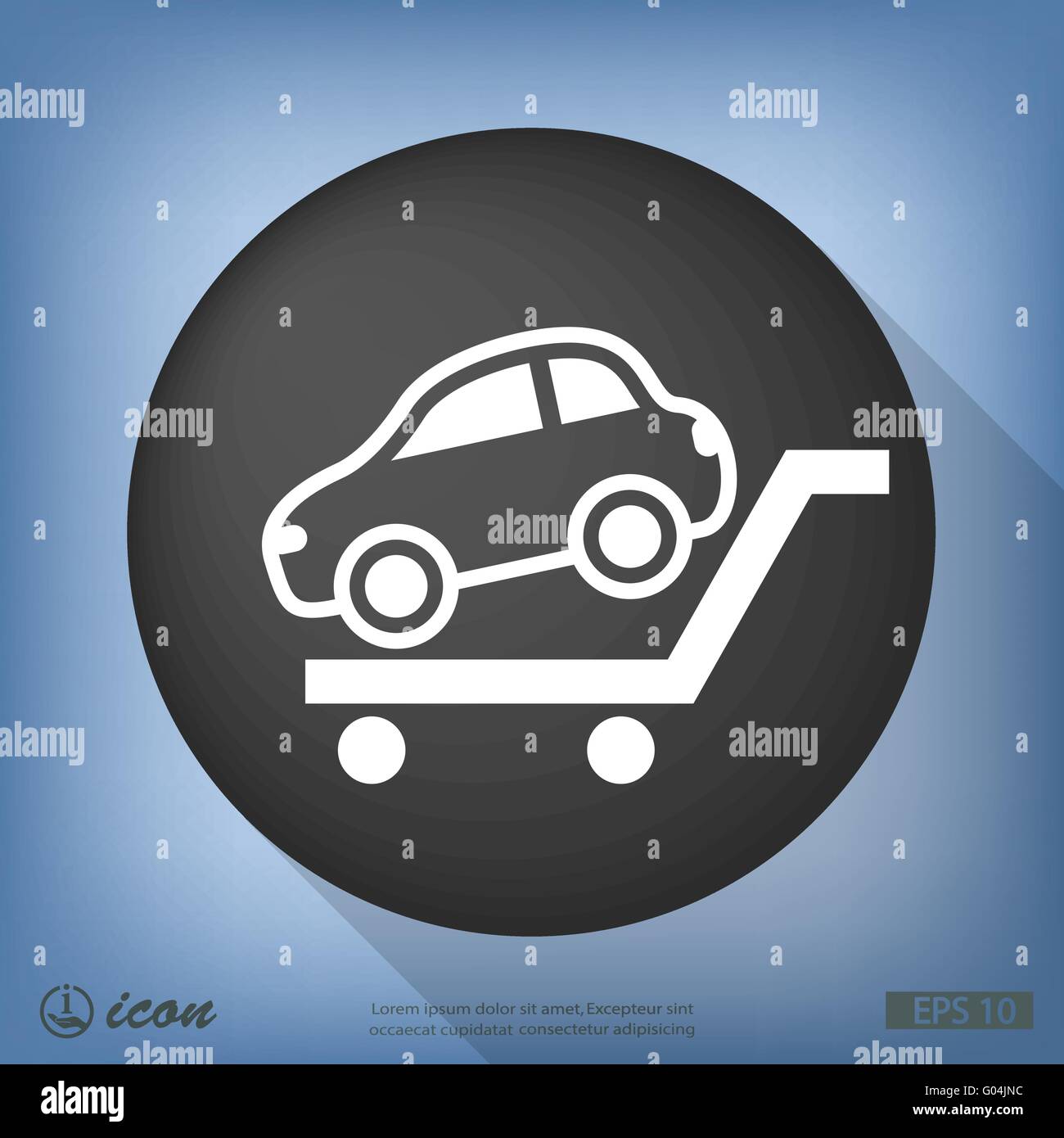 Pictograph of car Stock Vector Image & Art - Alamy
