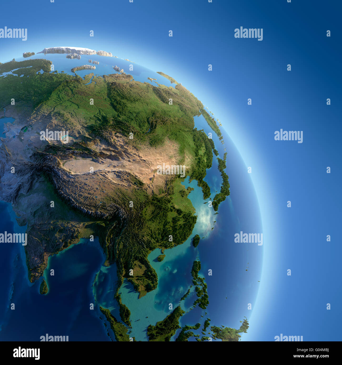 World map relief ocean floor hi-res stock photography and images - Alamy