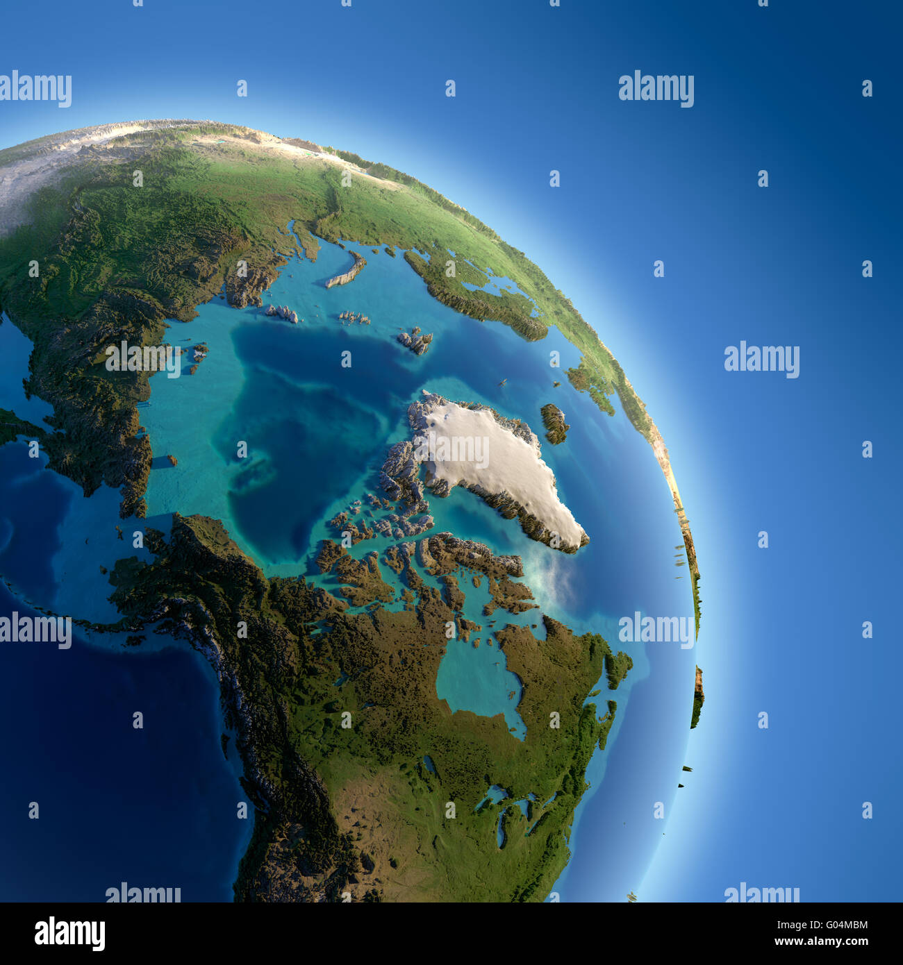 3d relief map usa hi-res stock photography and images - Alamy