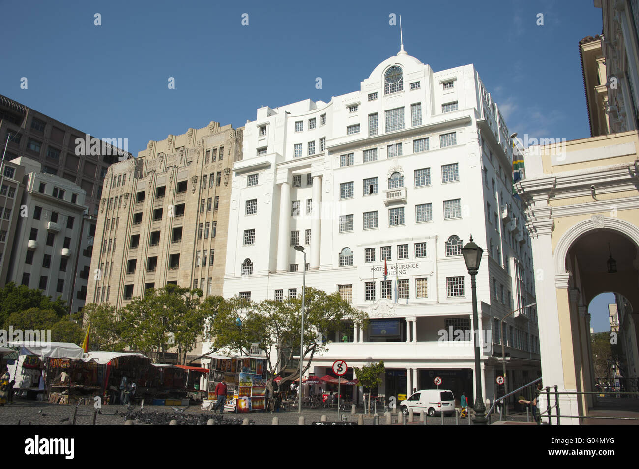 Protea Assurance Building Stock Photo - Alamy