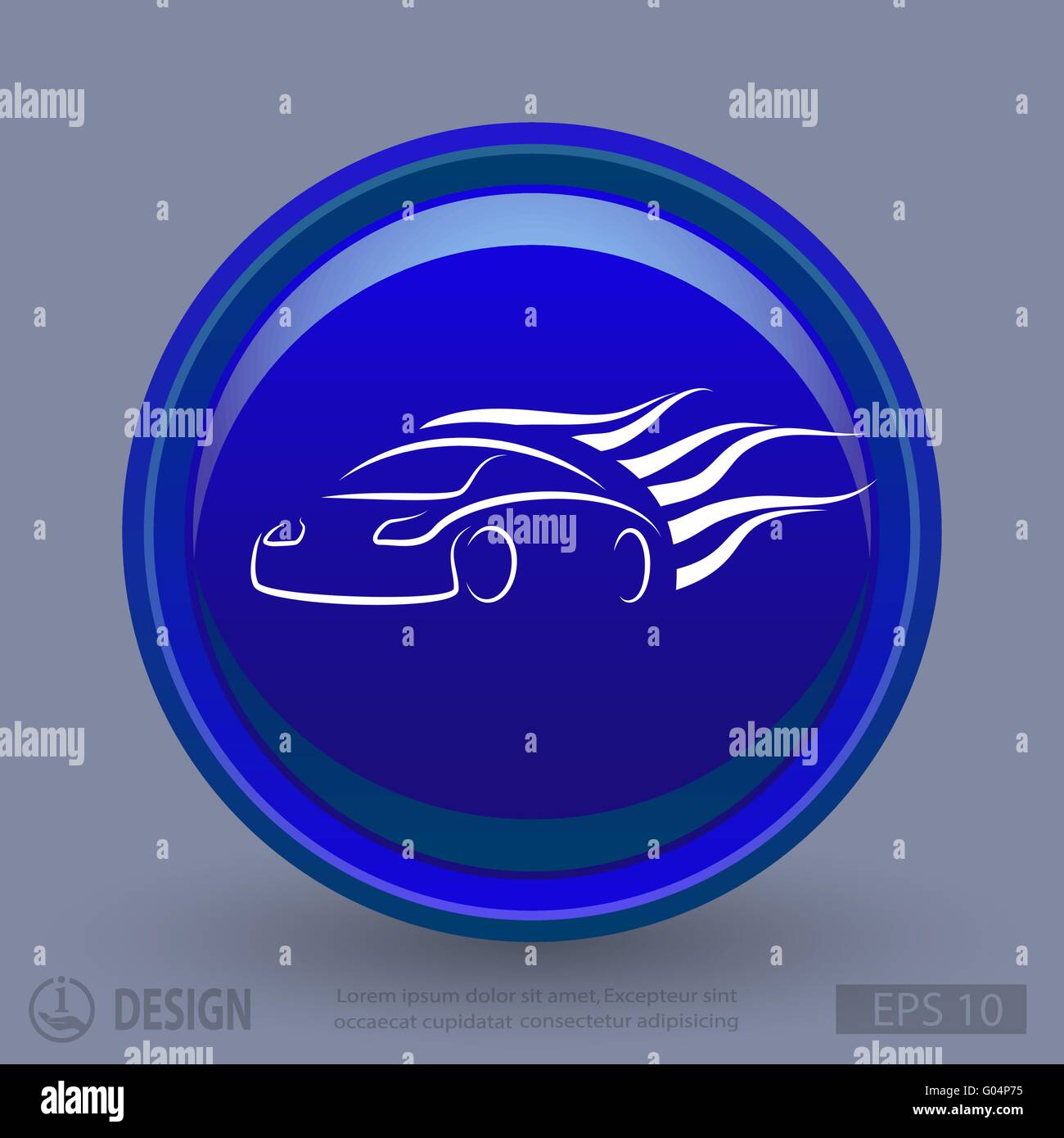 Front face car Stock Vector Images - Alamy