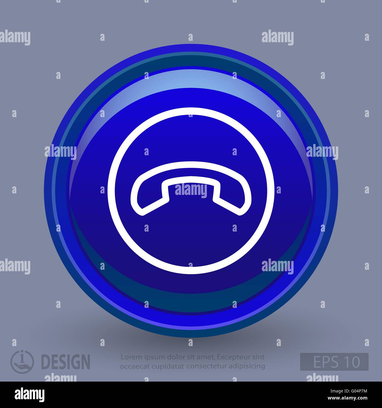Pictograph of phone Stock Vector Image & Art - Alamy