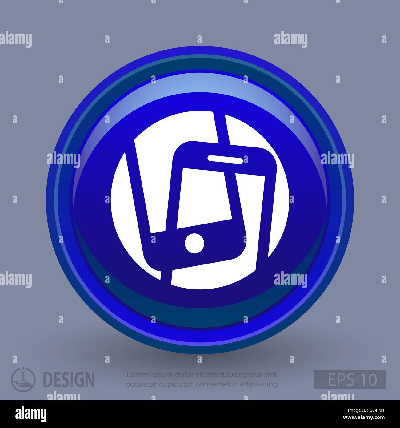 Switch off mobile phone sign Stock Vector Images - Alamy