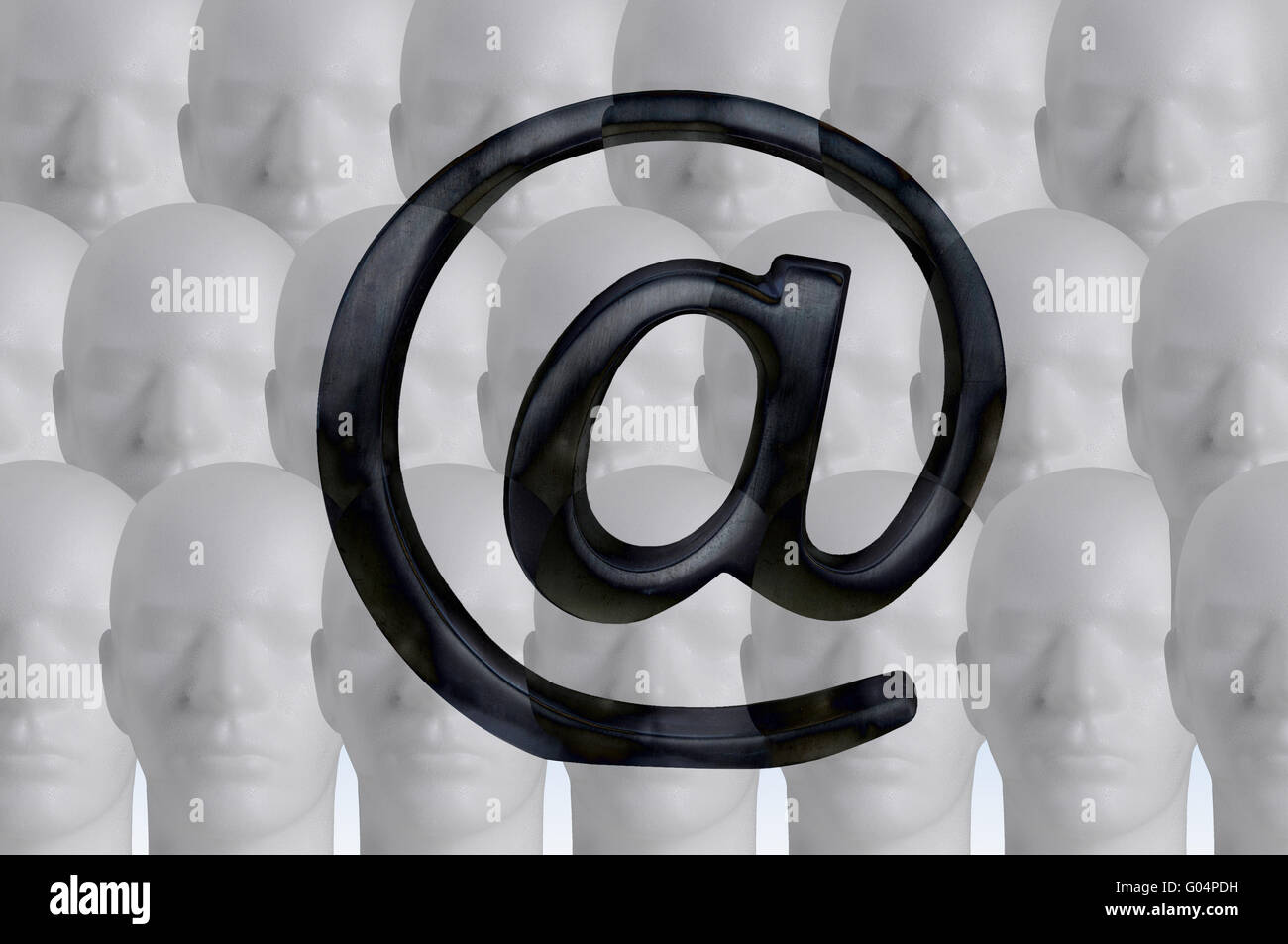 Internet faces hi-res stock photography and images - Alamy