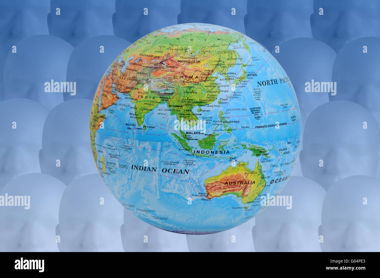 The blue planet Stock Photo - Alamy