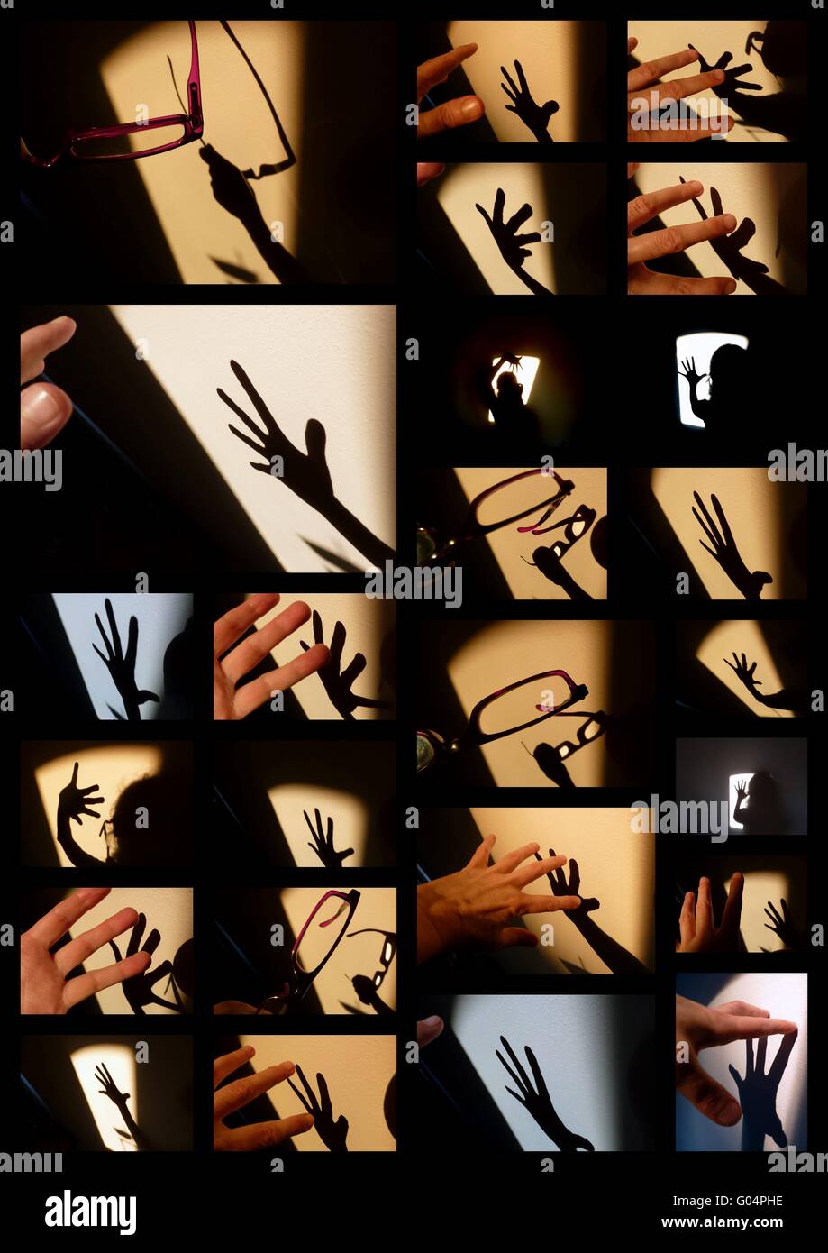 a shadow play Stock Photo - Alamy
