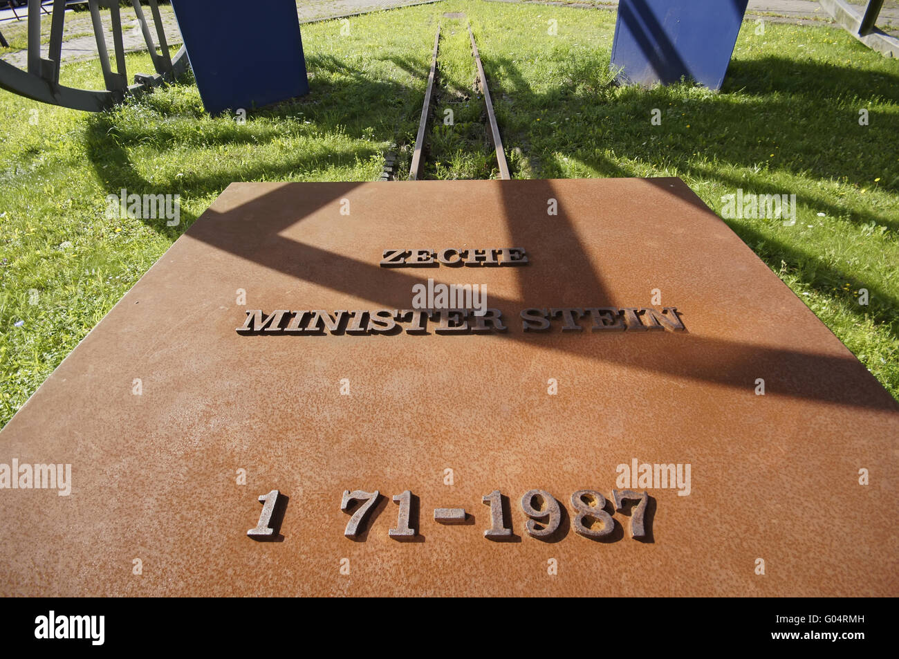 Headgear of the coal mine Minister Stein in Dortmu Stock Photo - Alamy