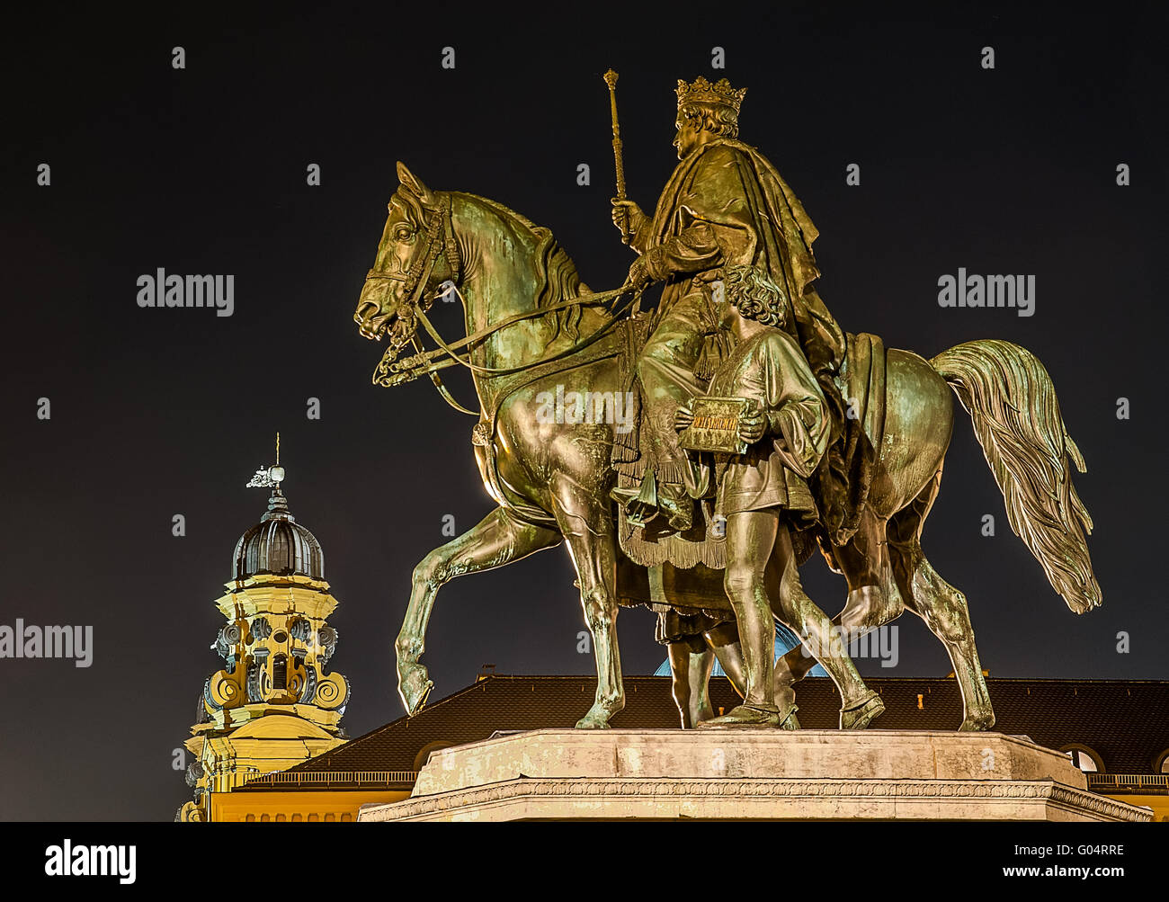 Statue of king ludwig 1 king of bavaria hi-res stock photography and ...