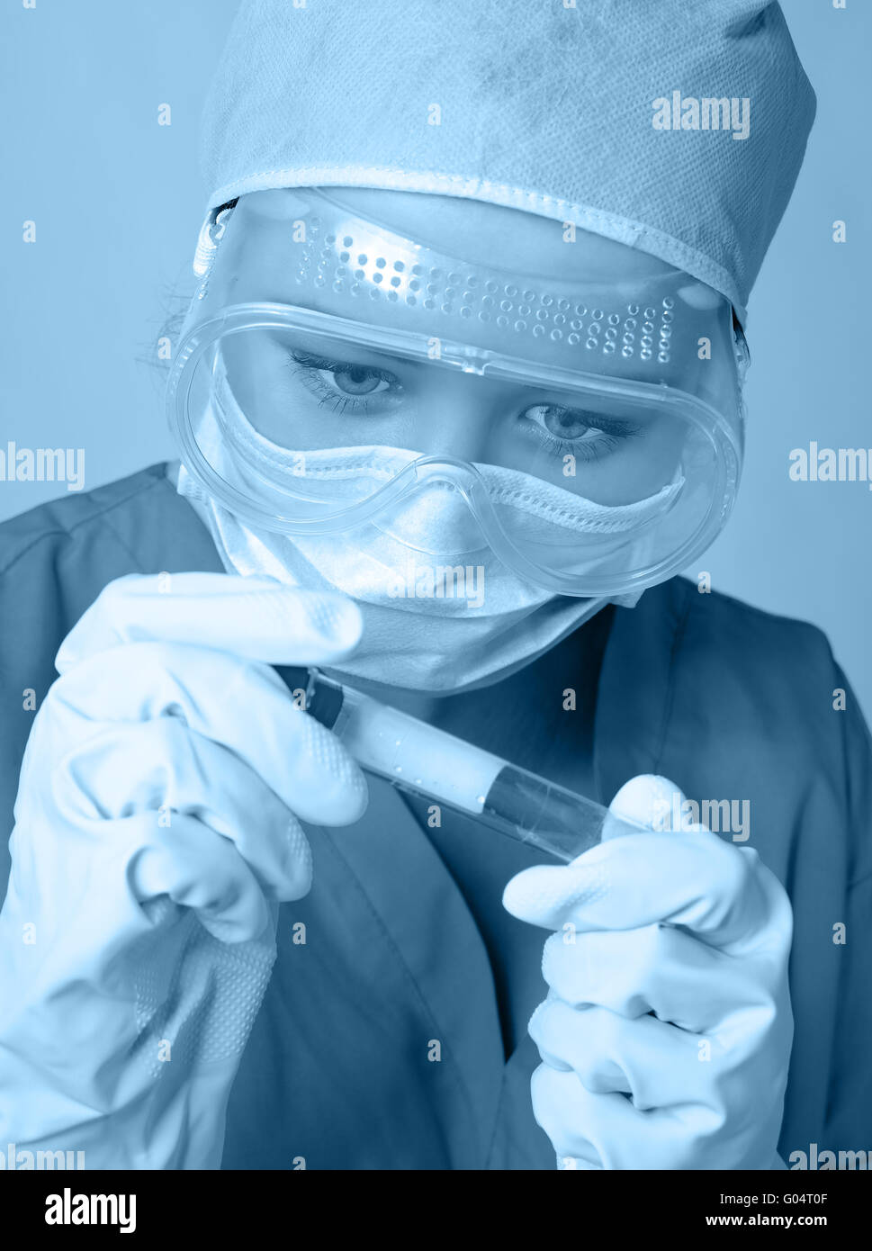 Researcher in the laboratory Stock Photo - Alamy