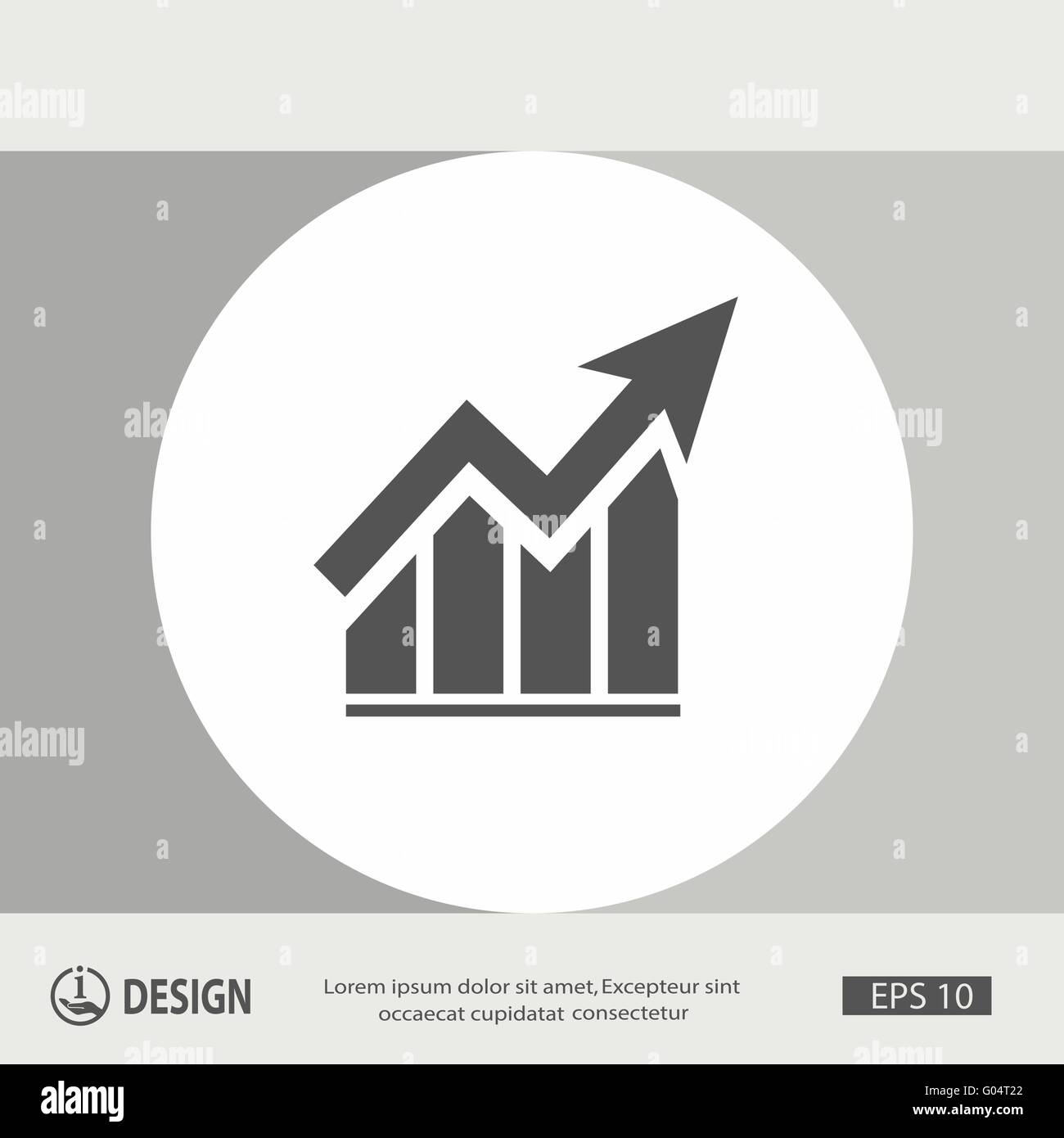 Pictograph of graph Stock Vector Image & Art - Alamy