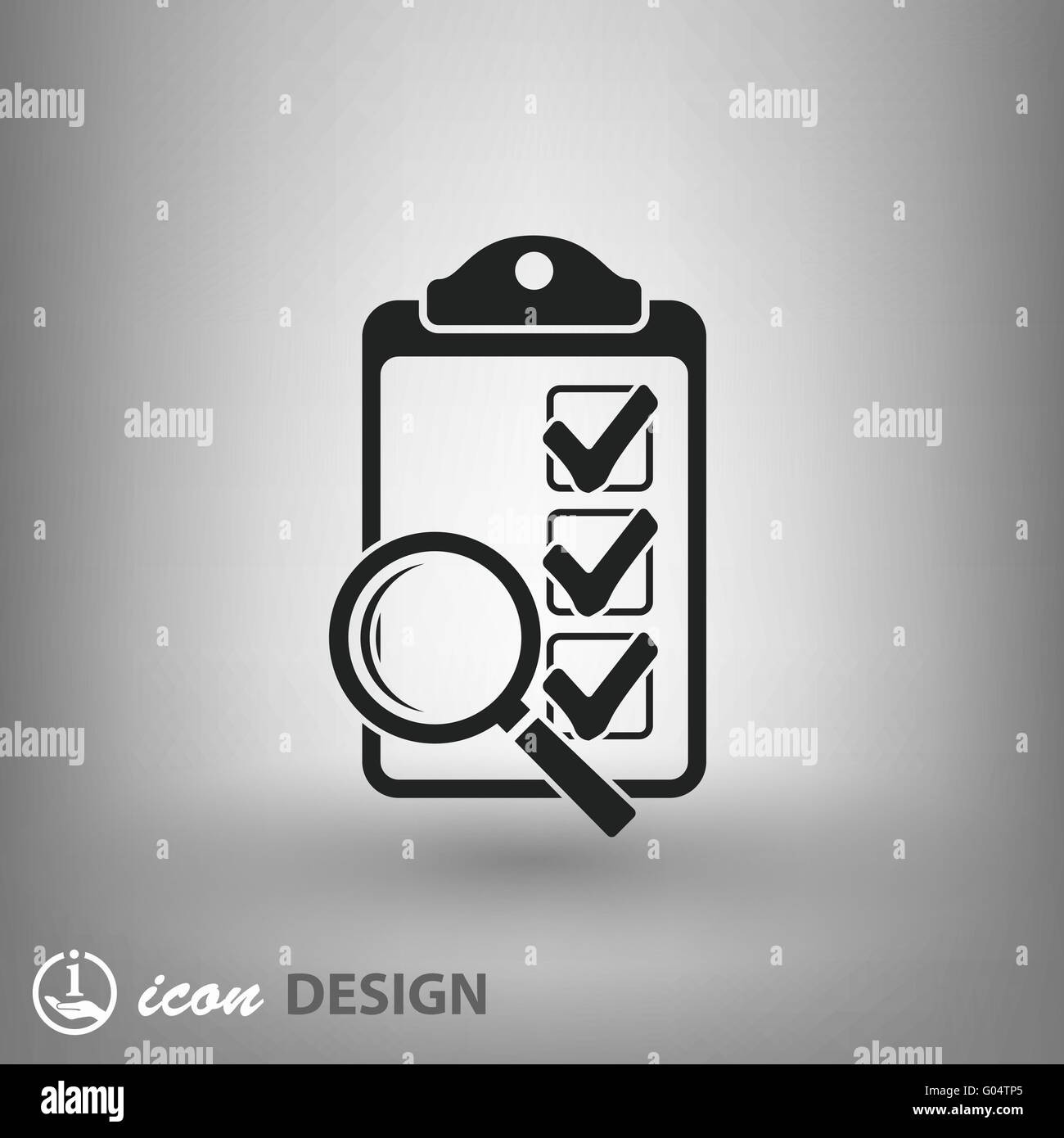 Pictograph of checklist Stock Vector Image & Art - Alamy