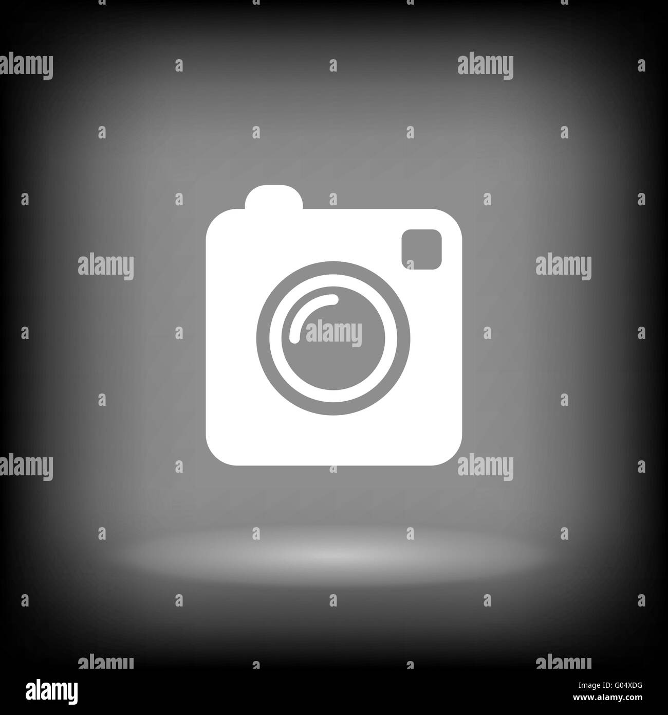Pictograph of camera. Vector concept illustration for design. Eps 10 ...