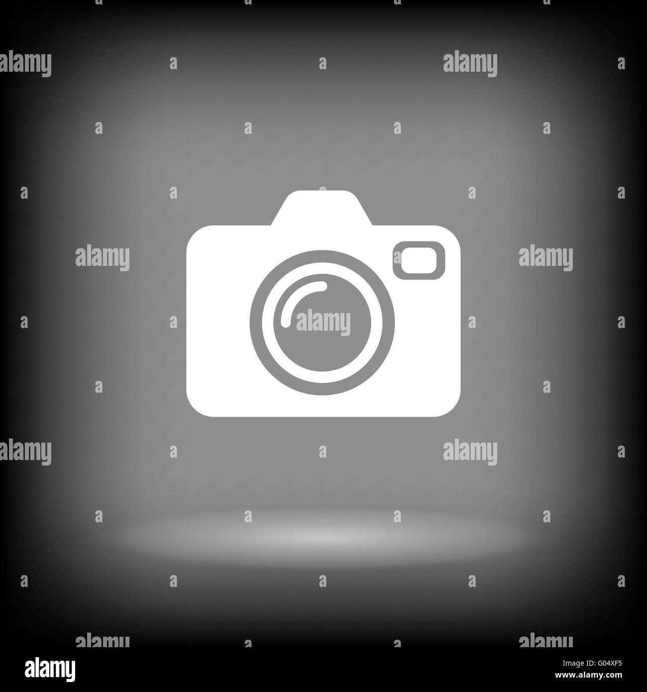 Pictograph of camera. Vector concept illustration for design. Eps 10 ...