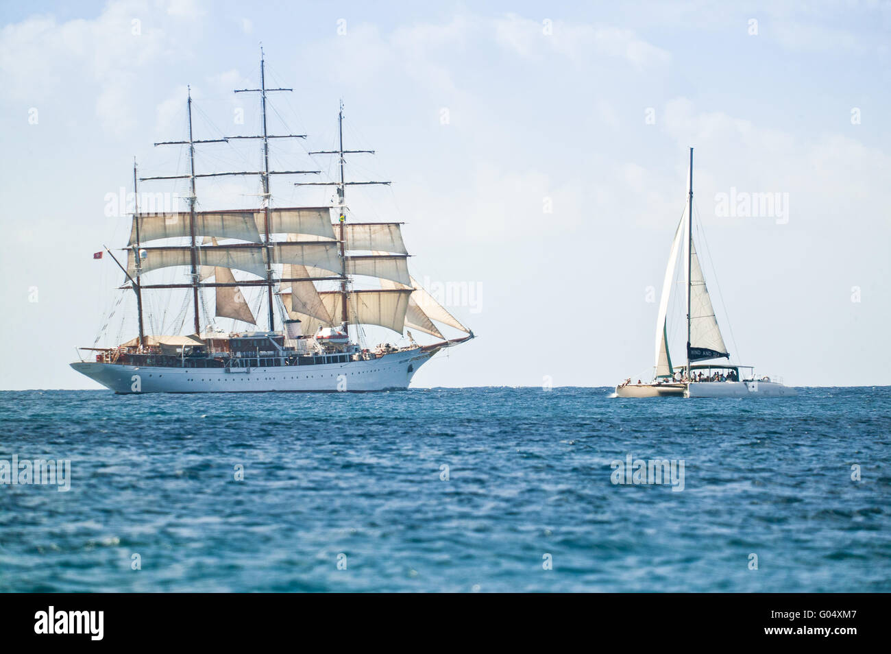 big sailing ship Stock Photo - Alamy