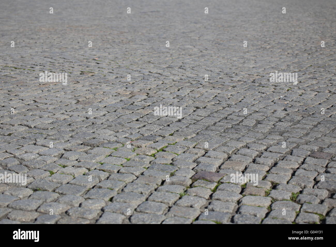 Set paved ground with defocus effect usable as background Stock Photo ...