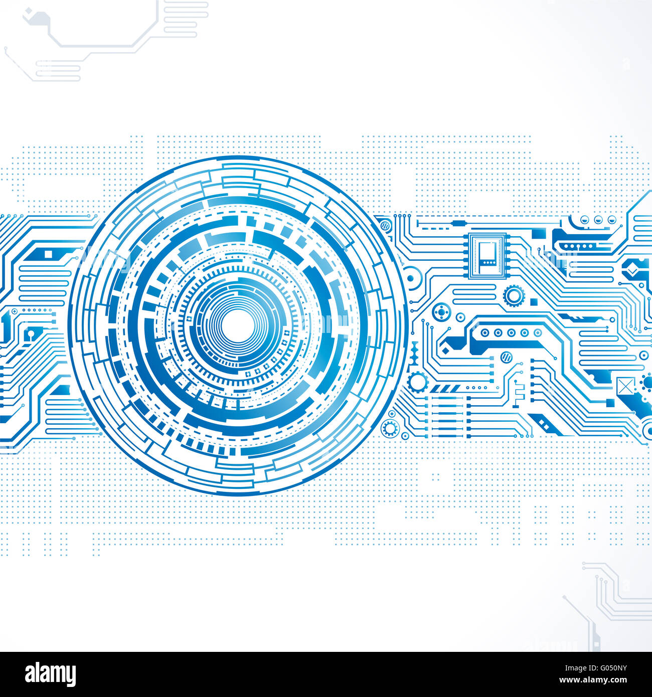 Abstract technology circuit engineering background Stock Photo - Alamy
