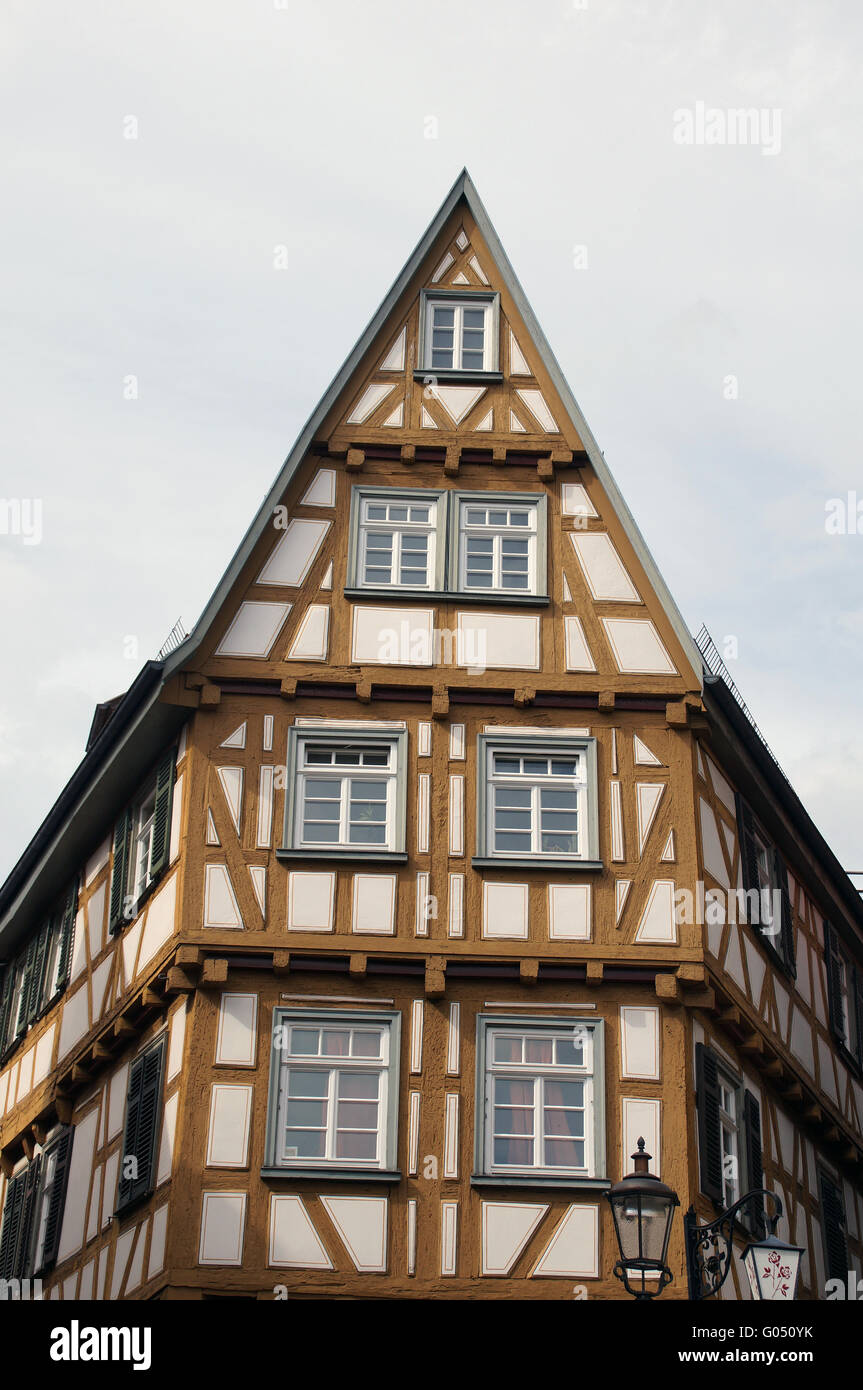 half timbered house Stock Photo - Alamy