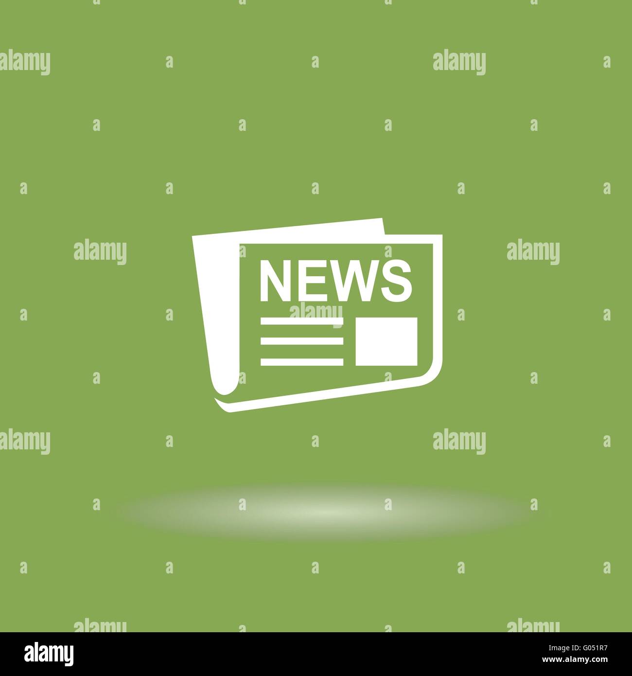 News icon. Vector concept illustration for design. Eps 10 Stock Vector ...