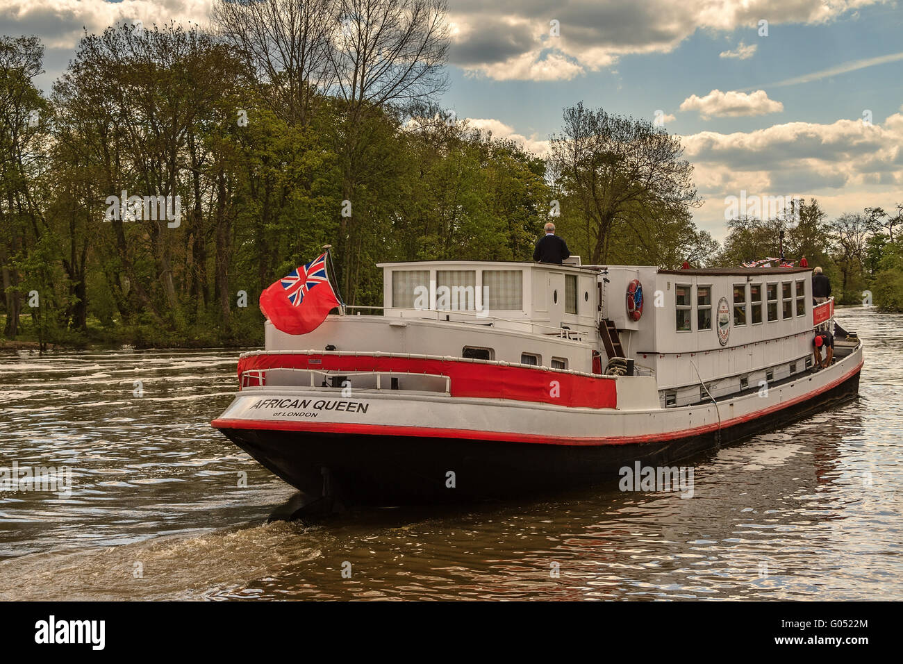 African queen boat hi-res stock photography and images - Alamy
