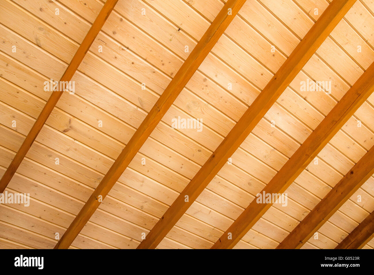 Wooden ceiling background Stock Photo - Alamy
