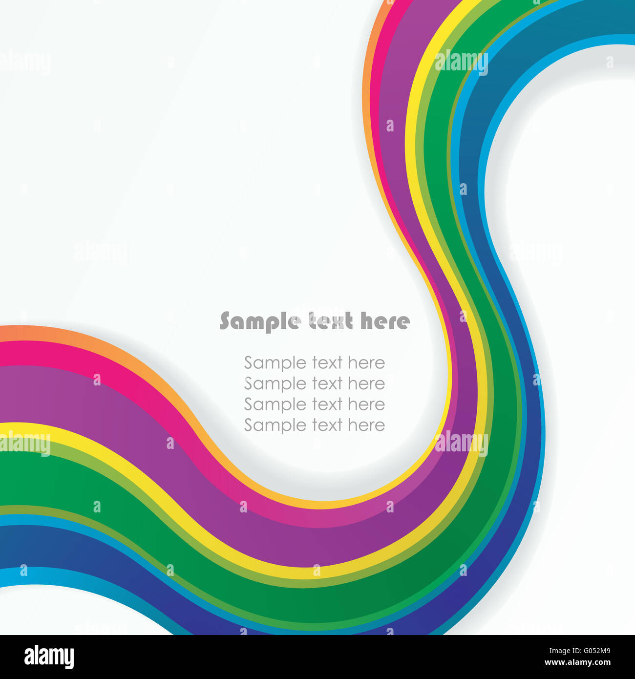 Colorful wave background Stock Photo - Alamy