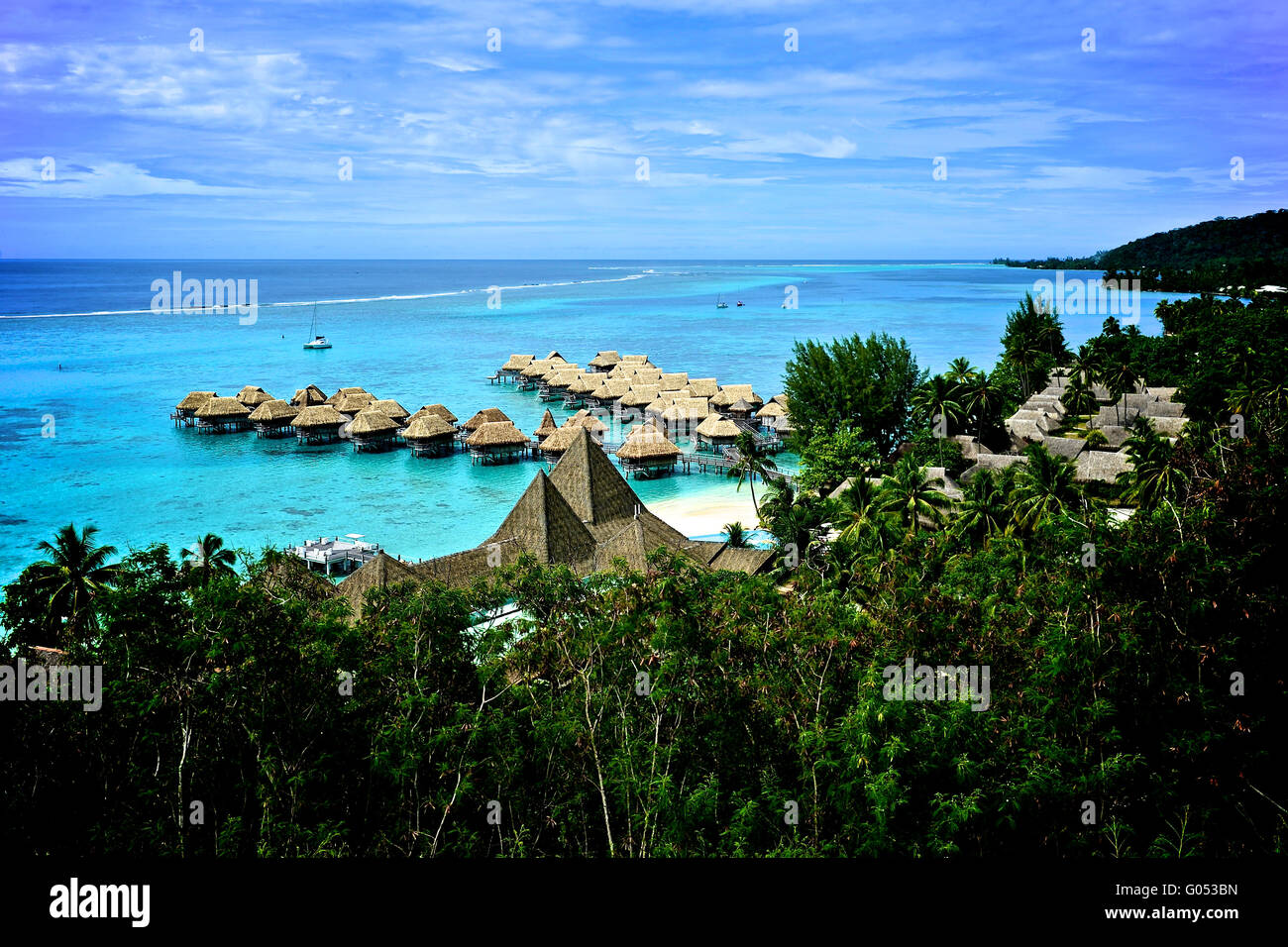 Moorea, French Polynesia Stock Photo - Alamy