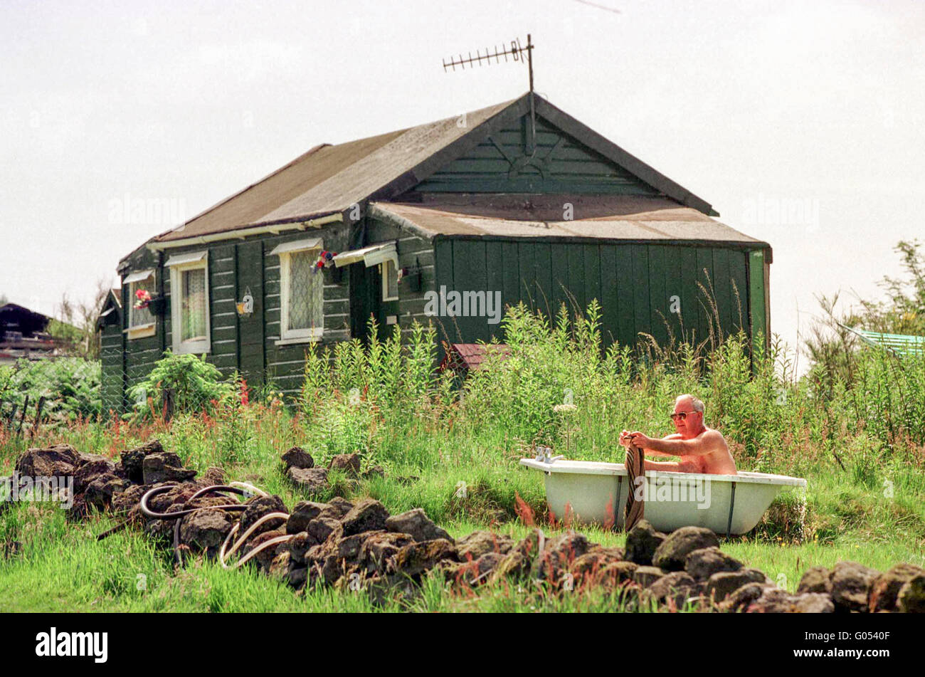 Carbeth hutters hi-res stock photography and images - Alamy